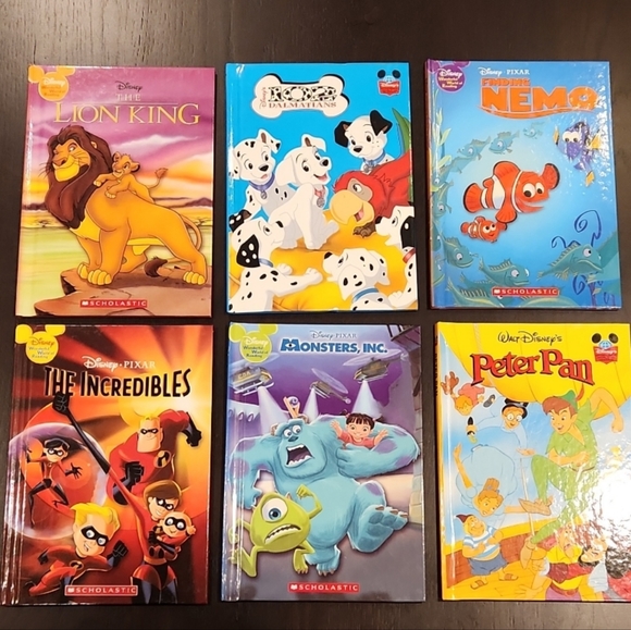 Disney | Toys | Disney Books Set Of 6 New | Poshmark
